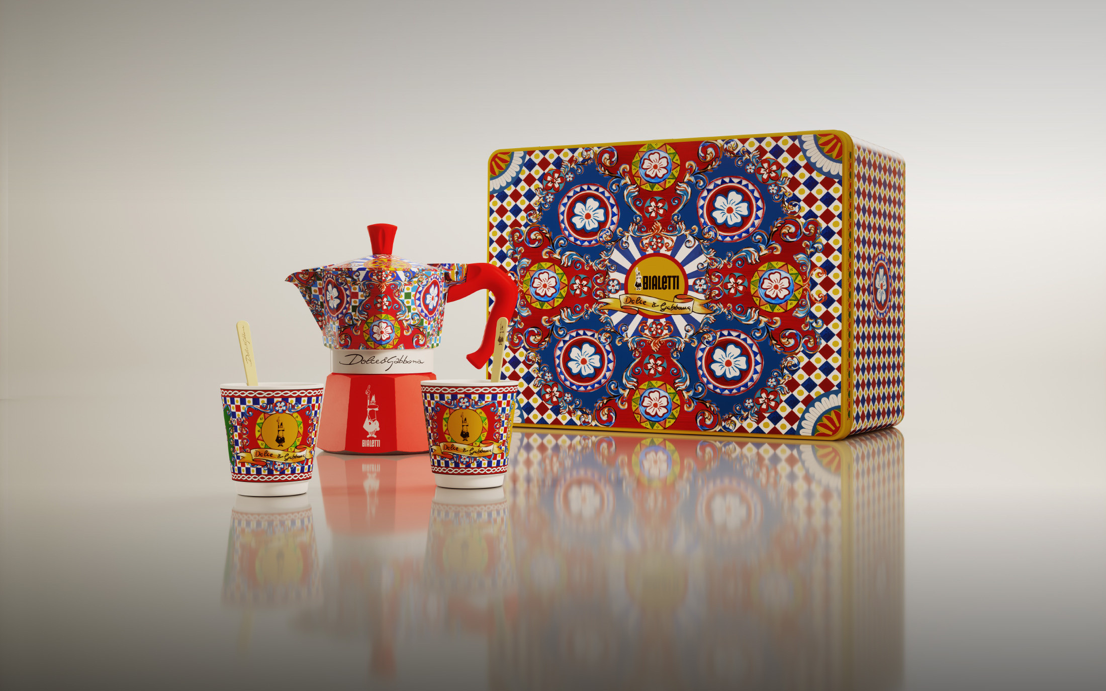 Bialetti Dolce&Gabbana® Collection - Moka, cups | D&G®