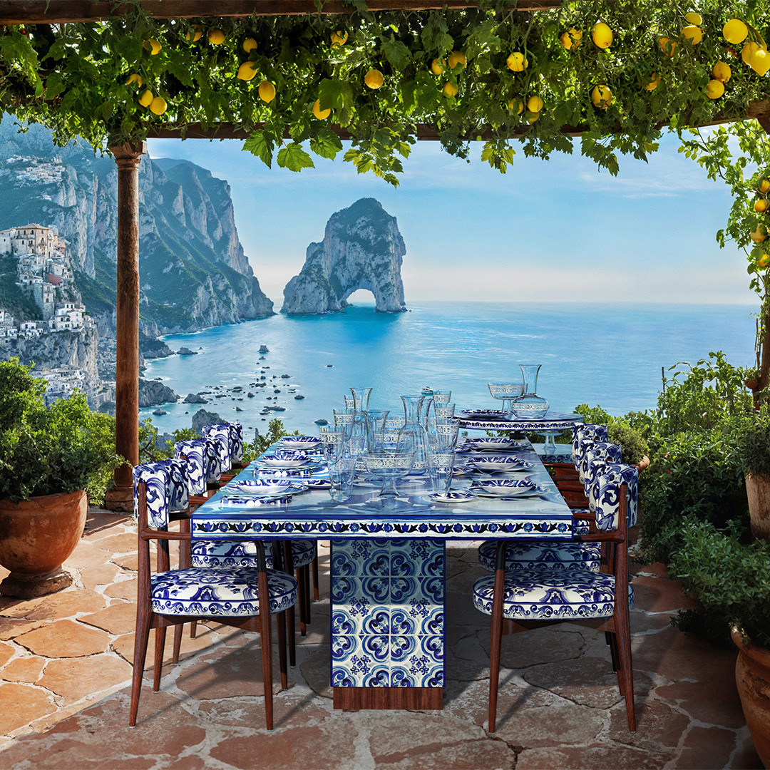 Dolce&Gabbana Fine Furnishing at Marbella La Cabane Beach Club Pop up